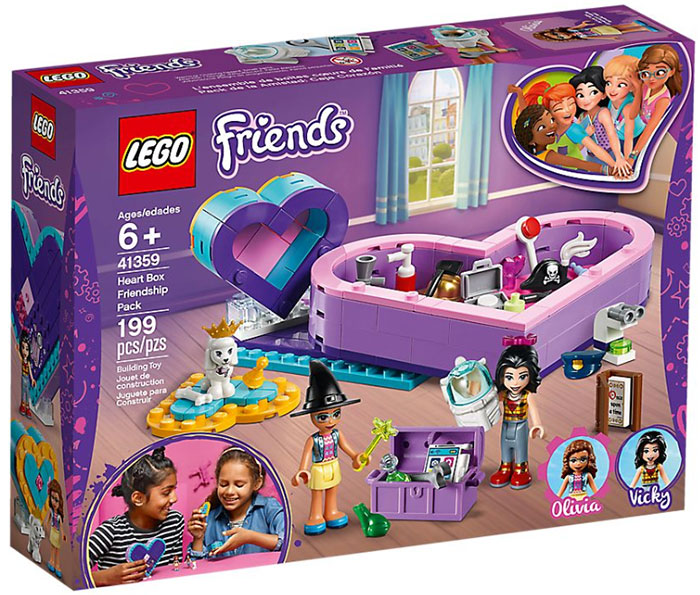 LEGO® FRIENDS Kocke - Srca - kutije prijateljstva 41359