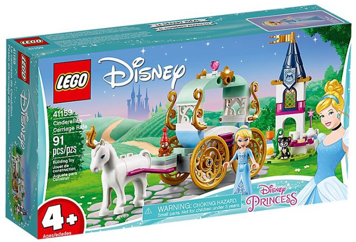 LEGO Kocke Disney Princess - Pepeljugina kočija 41159