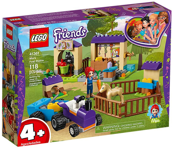 LEGO® FRIENDS Kocke - Štala za Miino ždrebe 41361