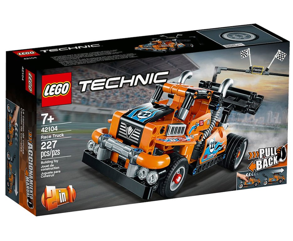 LEGO® Kocke Technic Trkački kamion 42104