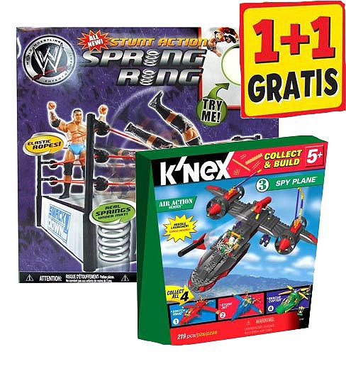 Knex Špijunski Avion + Ring Za Kečere KN12180