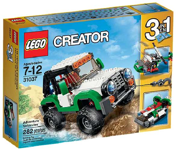 LEGO® Creator kocke 3u1 Avanturistička vozila LE31037