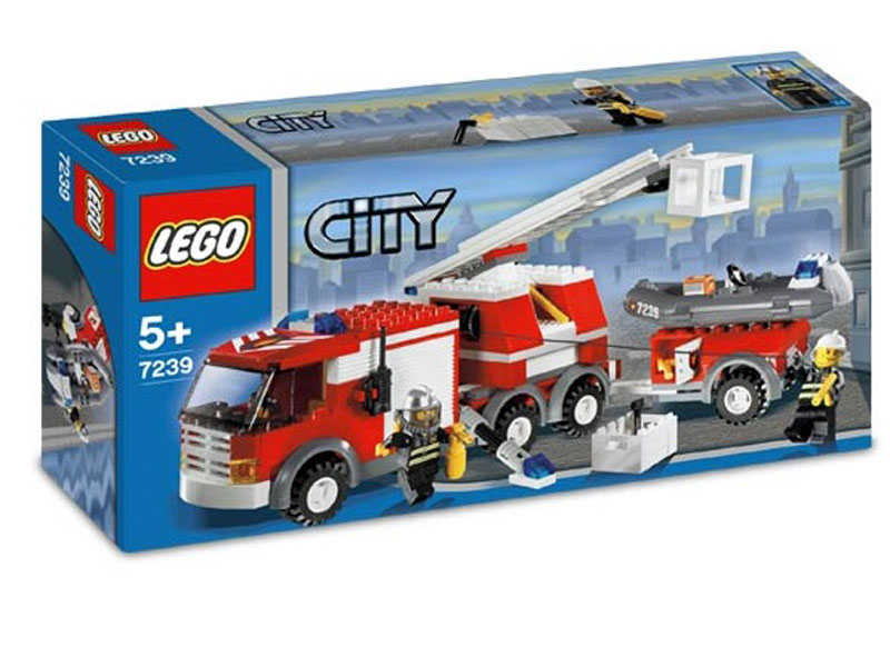 LEGO® City Vatrogasni Kamion Sa Prikolicom LE7239