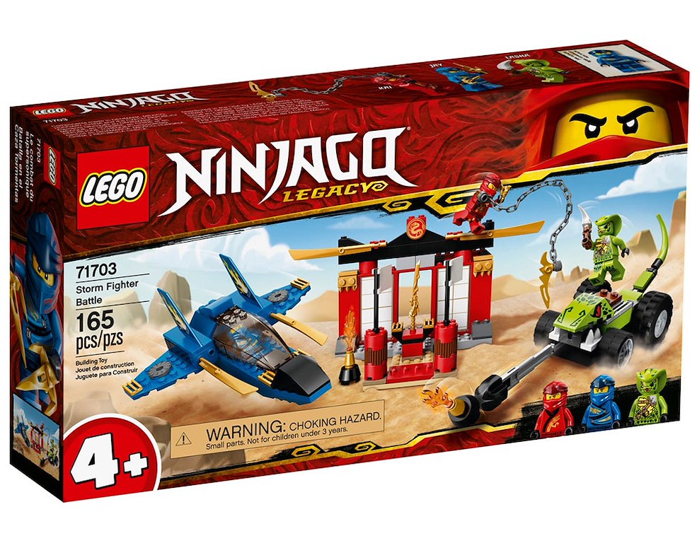 LEGO® Kocke NINJAGO - Borba olujnog borca 71703