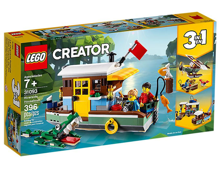 LEGO® Kocke Creator 3u1 - Kuća na brodu 31093