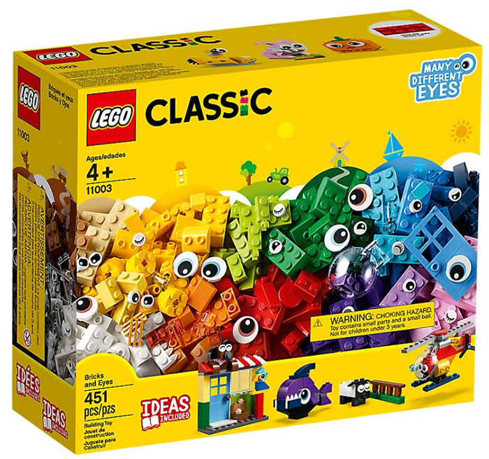 LEGO® Classic Kocke - Kockice i oči 11003