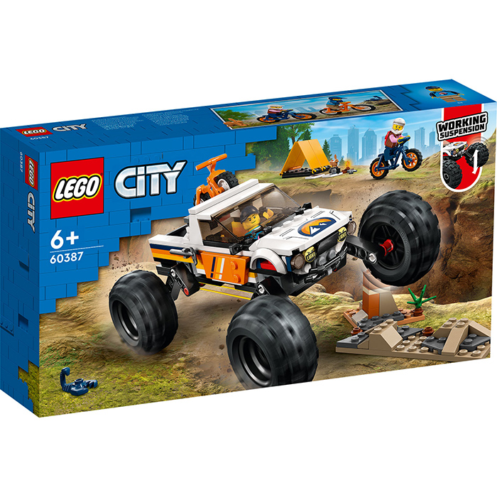 LEGO® City Kocke Avanture sa 4x4 terencem 60387