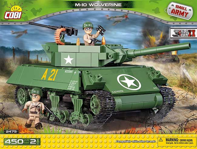 Tenk M-10 Wolverine Kocke za igru 2475