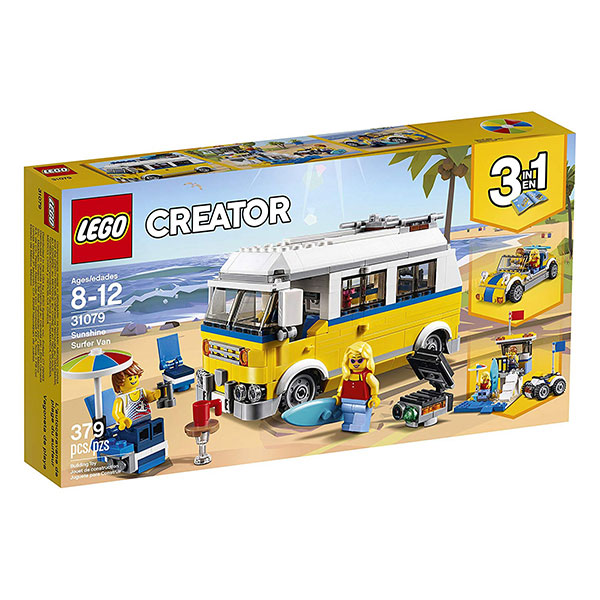 LEGO® Creator Kocke 3u1 - Surferski kamper 31079
