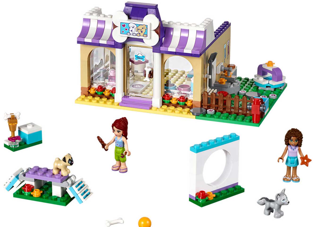 LEGO® FRIENDS Kocke Pansion za kuce LE41124