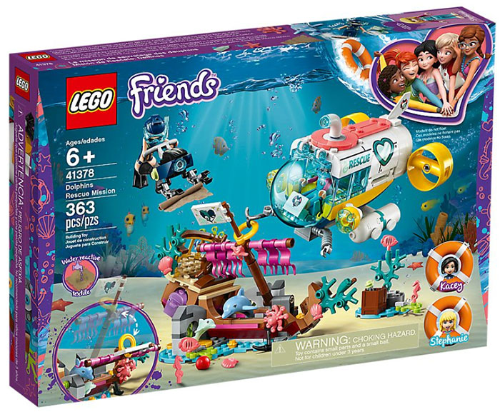 LEGO® FRIENDS Kocke - Stefani - Spasavanje delfina 41378