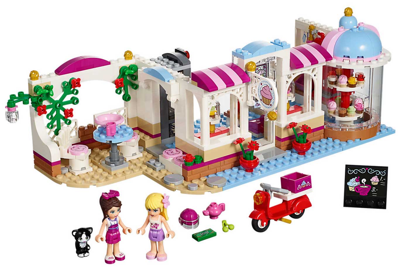 LEGO® FRIENDS Kocke Hartlake Cupcake Cafe 41119