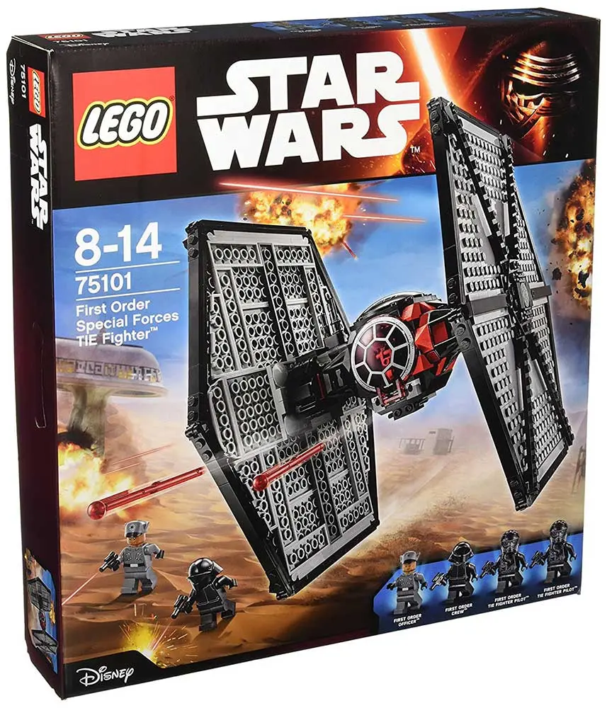 LEGO® STAR WARS™ kocke First Order Special Forces TIE fighter – TIE borac Prvog reda specijalnih snaga 533 dela 75101