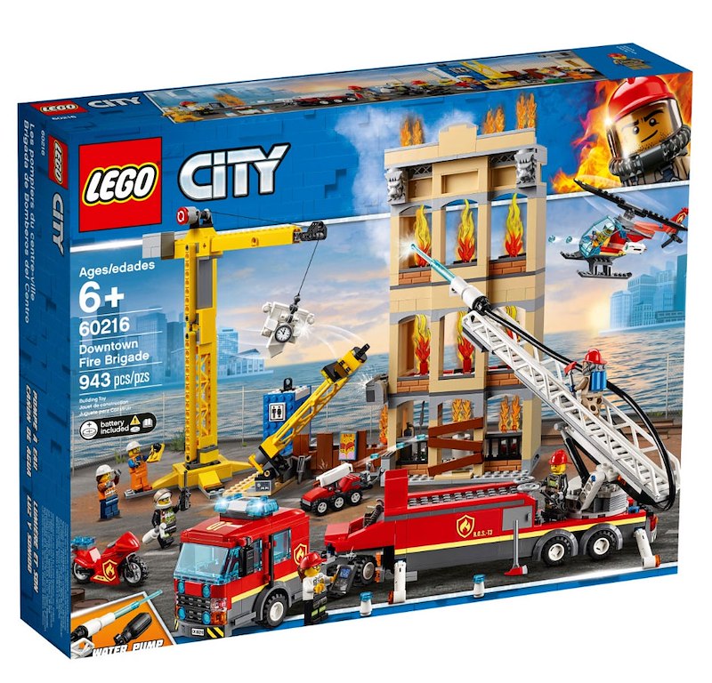 LEGO® Kocke - City - Vatrogasna brigada 60216
