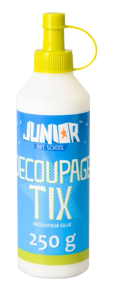 JUNIOR Art School Decoupage Tix - Lepak za dekupaž 250g 131171