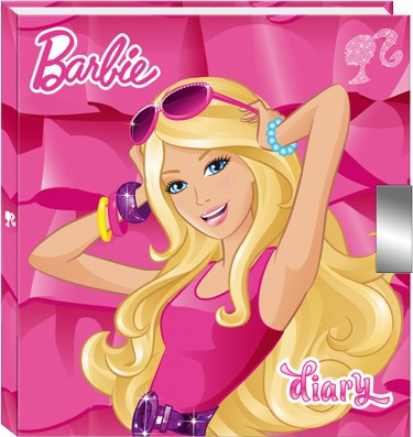 Dnevnik sa ključićem Barbie glitter 15DNE901BR
