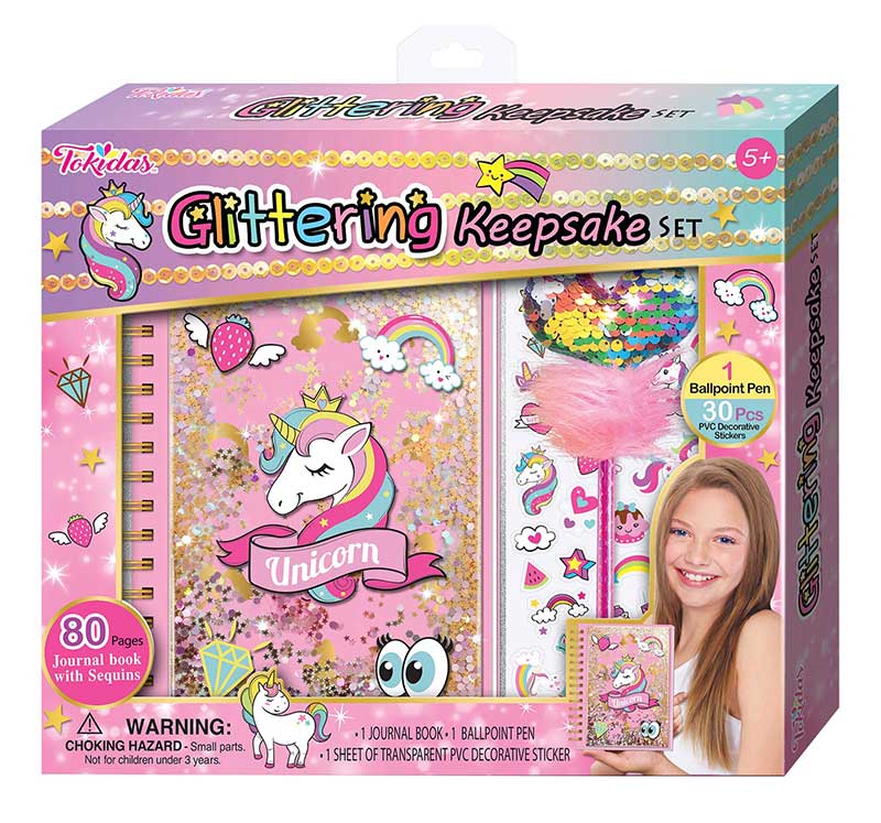 Poklon set Glitter SPOMENAR Unicorn Jednorog T106 3831000301067