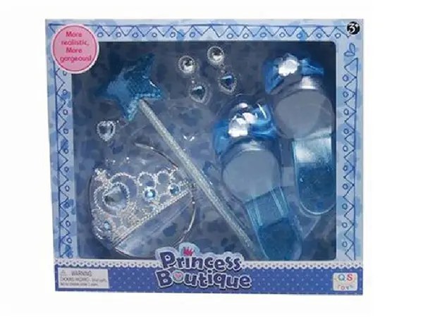 Set Kostim za maskenbal za decu PRINCEZA plava 897000
