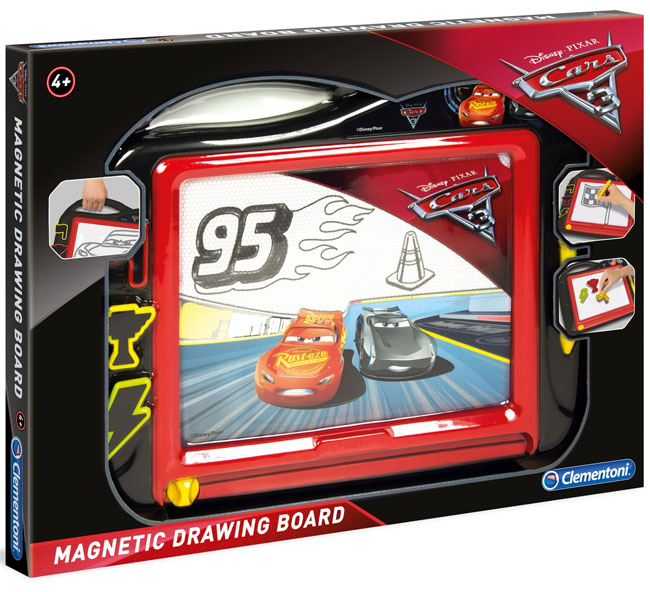 Clementoni Magnetna tabla za crtanje i pisanje Cars 3 15162