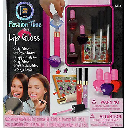 AMAV Fashion Time Lip Gloss 3306 - Set za izradu sjaja za usne sa magičnim ukusima