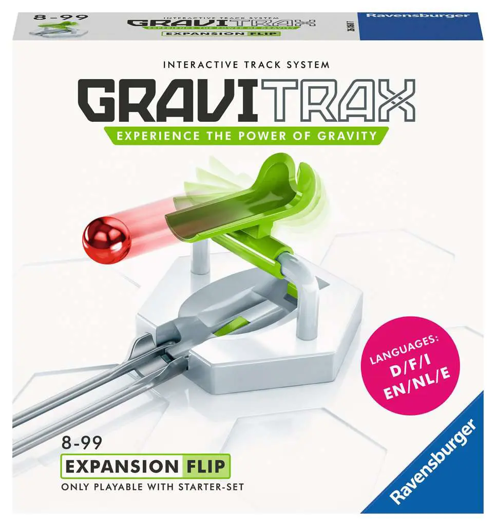 RAVENSBURGER Edukativni set Nauka za decu Igra GRAVITRAX Flip DODATAK RA26060