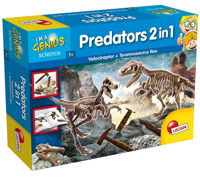 Mali Genije Predatori Set za iskopavanje Lisciani 35177