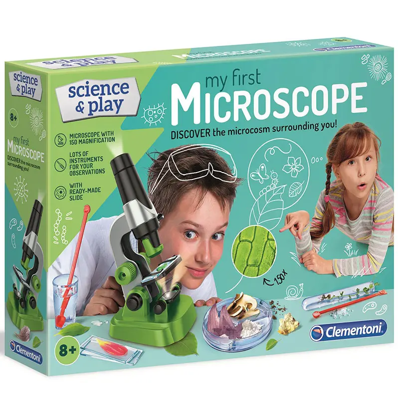 CLEMENTONI Science and Play Moj prvi MIKROSKOP BiologijaCL61724