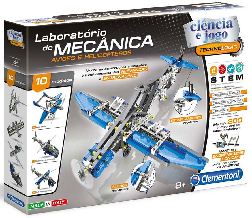 CLEMENTONI Science and Play MECHANICS Mehanika LETELICE Avioni i helikopteri CL75028
