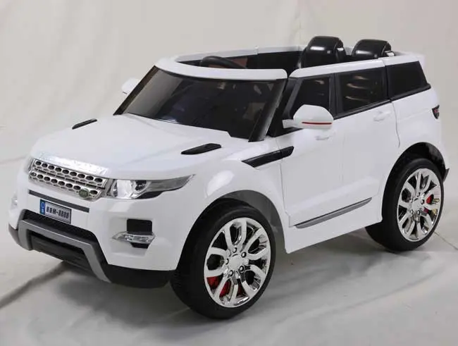 Automobil na akumulator Land Rover beli