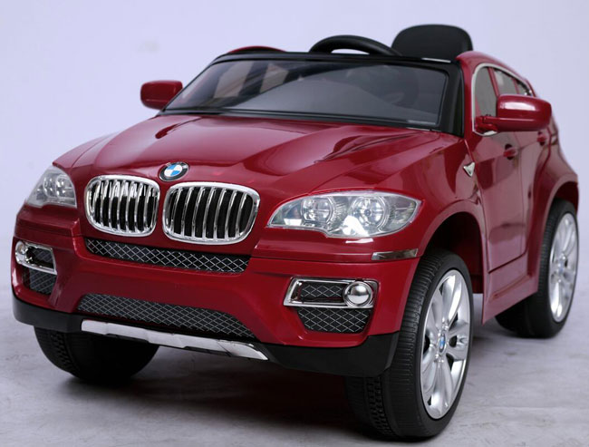 Automobil na akumulator BMW X6 crveni