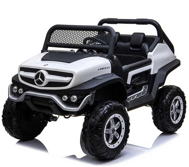 Dečiji automobil na akumulator Mercedes Unimog Beli