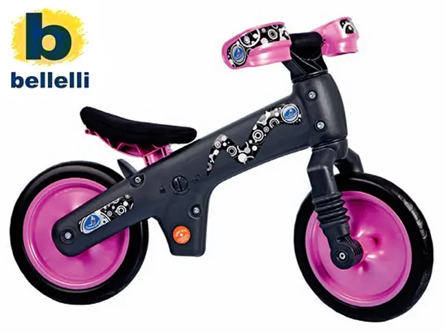 Dečiji bicikl bez pedala Bellelli B Bip Roze 290054