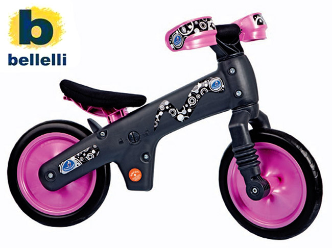 Dečiji bicikl bez pedala Bellelli B Bip Roze 290054