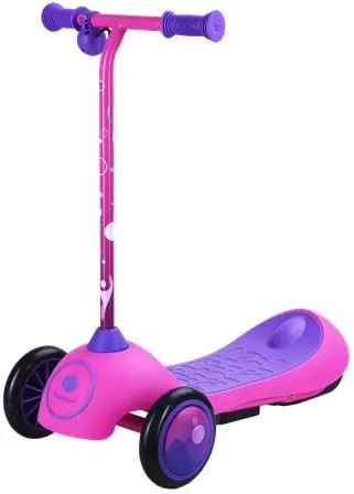 PrimeToys ružičasti električni trotinet za decu