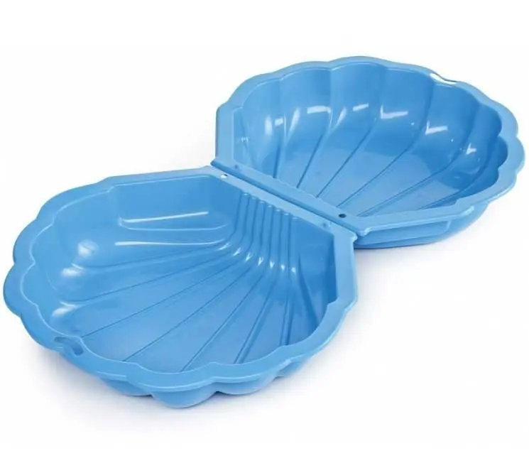 Kutija za Pesak sa Poklopcem - Peščanik 87cm Plava 30168