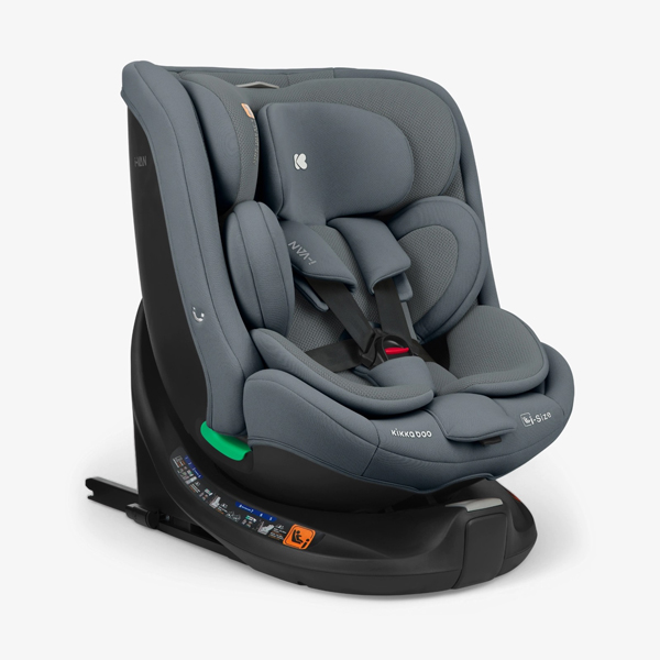 Kikka Boo Autosedište za decu 40-150 cm I-Van I-SIZE ISOFIX Dark Grey KKB00082