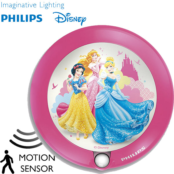 Lampa noćno svetlo sa senzorom pokreta Philips Disney Princess 71765/28/16