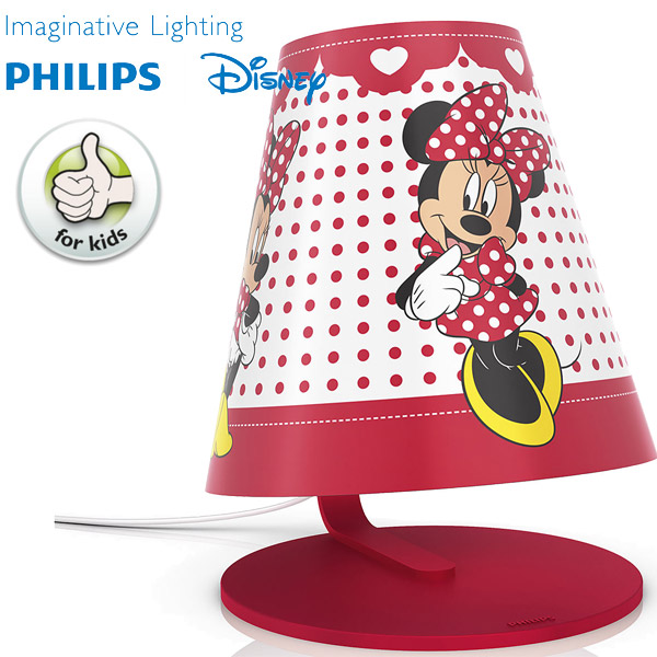 Stona LED lampa Philips Disney Minnie Mouse 71764/31/16