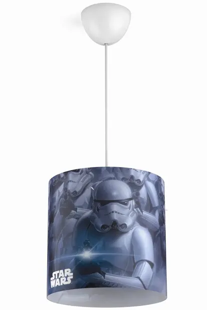 Luster za dečiju sobu Philips Star Wars pendant black 1x23W