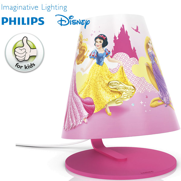 Stona LED lampa Philips Disney Princess 71764/28/16