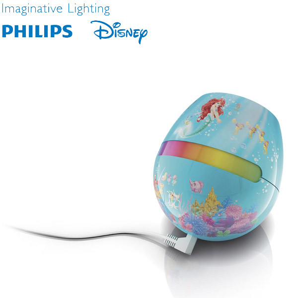 Lampa koja menja boje osvetljenja Philips Disney Micro Ariel 71704/25/16