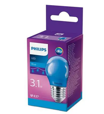 Philips Led sijalica u boji snage 3,1W PS629, plava