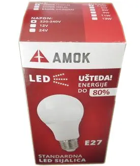 Led sijalica Amok E27 4.5W 3000K 350 lm