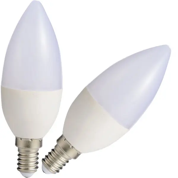 Dve LED sijalice sveća toplo bela 5W E14 LS-C37-WW-E14/5