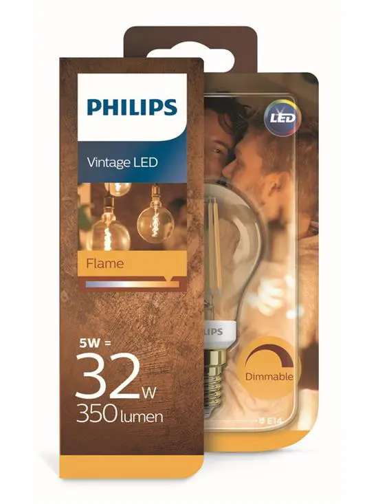 Led sijalica vintage 5W E14 P45 2200K DIM PS709