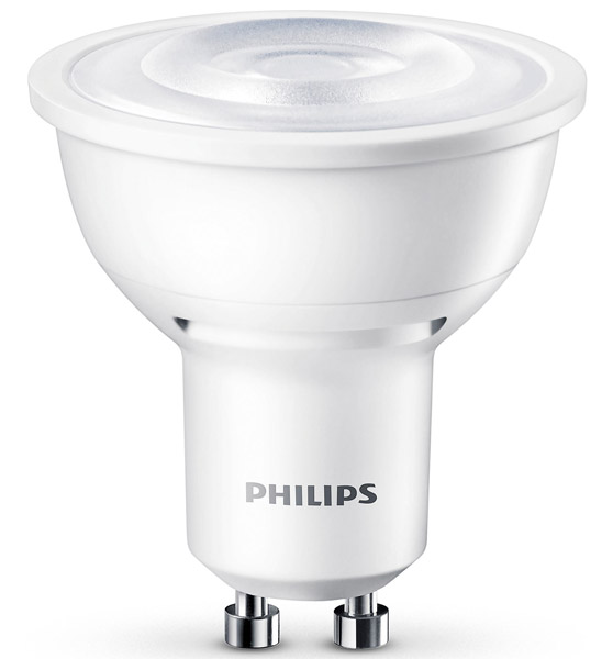 LED spot sijalica Philips 3W GU10 WW 36D Silver ND/4 PS268