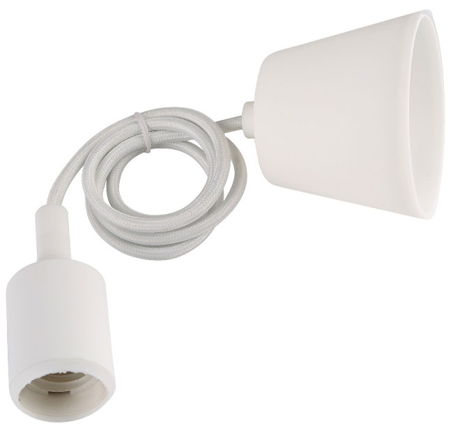 Viseća lampa sa E27 grlom VG-E27/WH