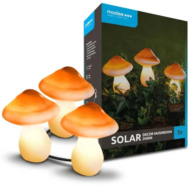 Solarna baštenska lampa Pečurke Modee ML-DS006