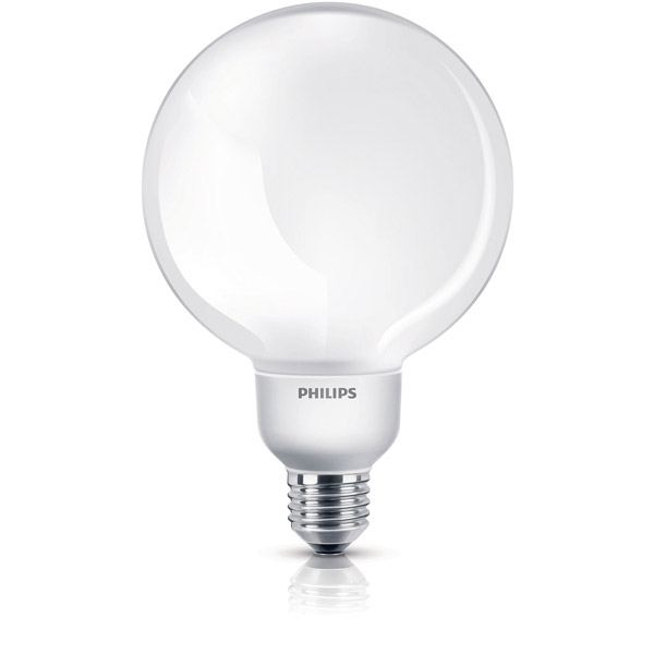 Štedljiva sijalica Philips CFL-i Softone Globe G 8yr 20W WW E27 1CH/4 PS221