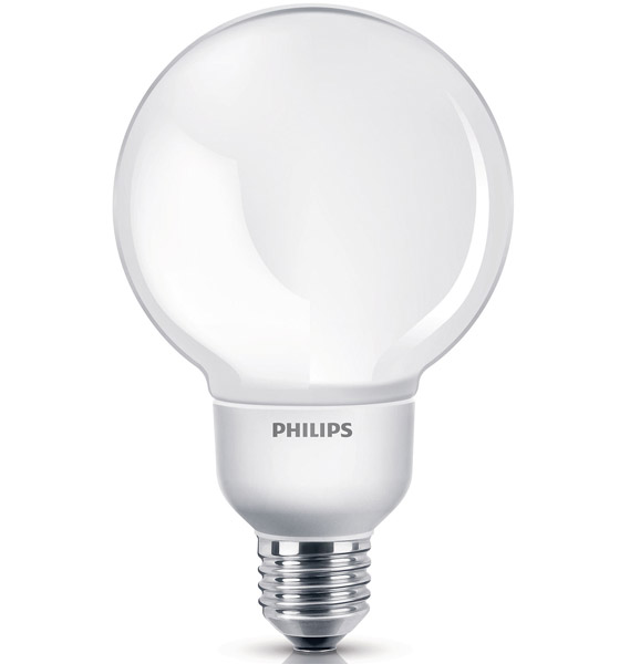 Štedljiva sijalica Philips CFL-i Softone Globe Soft ES 12W WW G93 1CH/4 PS219